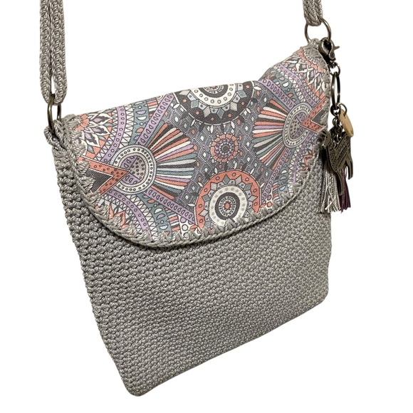 Sakroots | Bags | Sakroots The Sak Gray Sayulita Wayfarer Flap ...